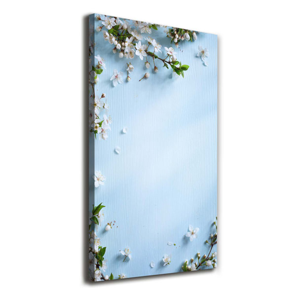 ModernMoments Kirschblüten - Kunstdrucke auf Leinwand - Wrapped Canvas | Wayfair.de